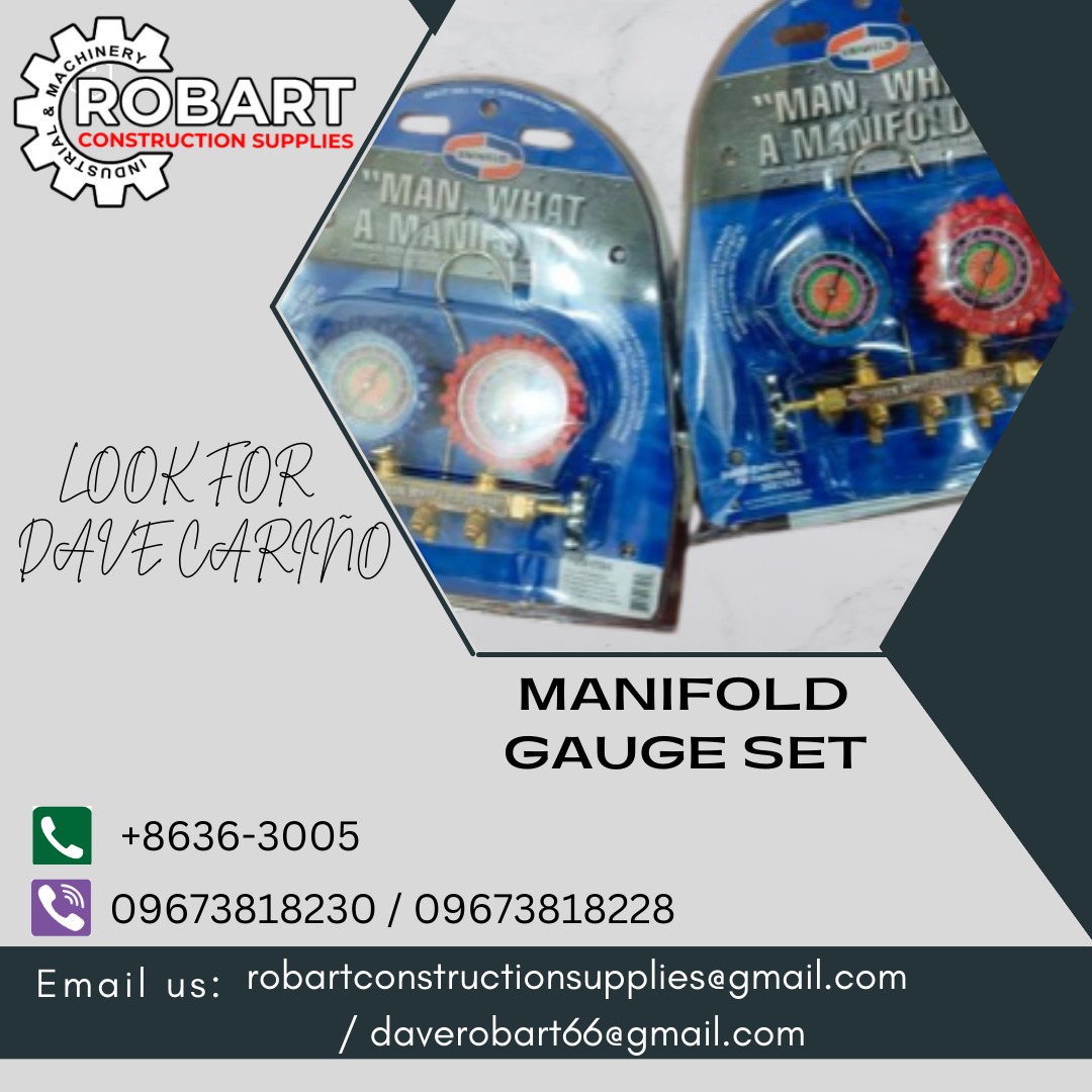 MANIFOLD GAUGE SET, Commercial & Industrial, Construction Tools ...