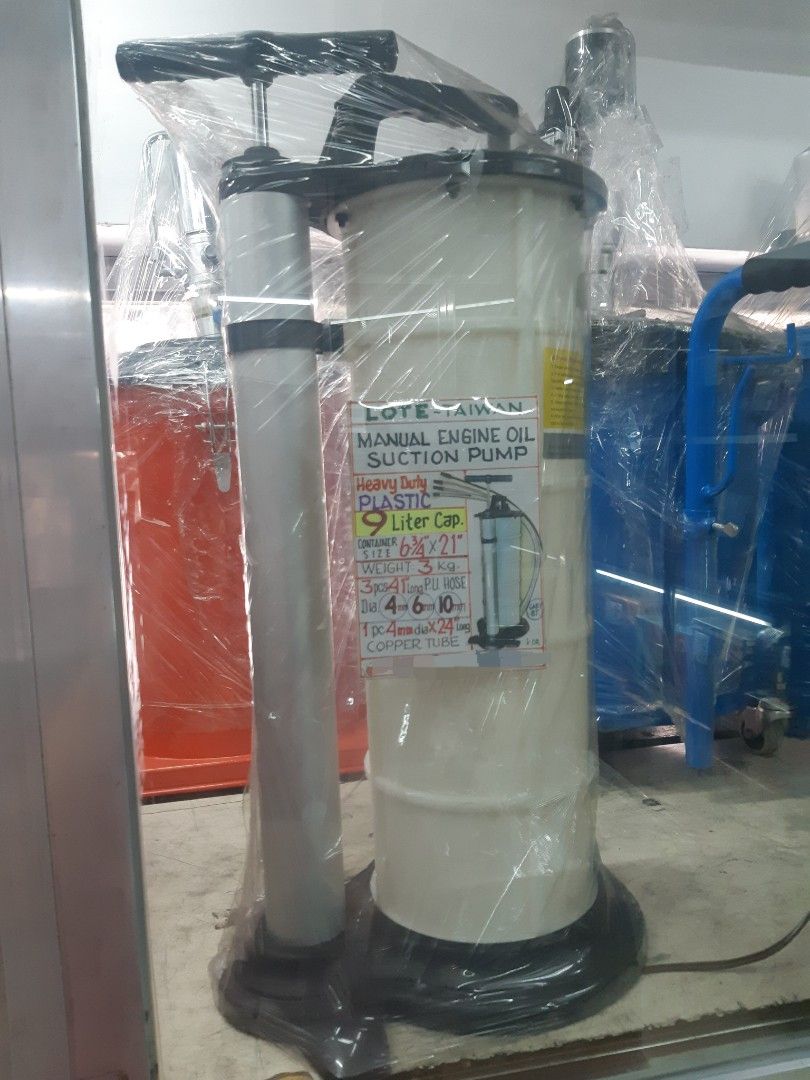 Manual Engine Oil Suction Pump Pumps, Commercial & Industrial ...