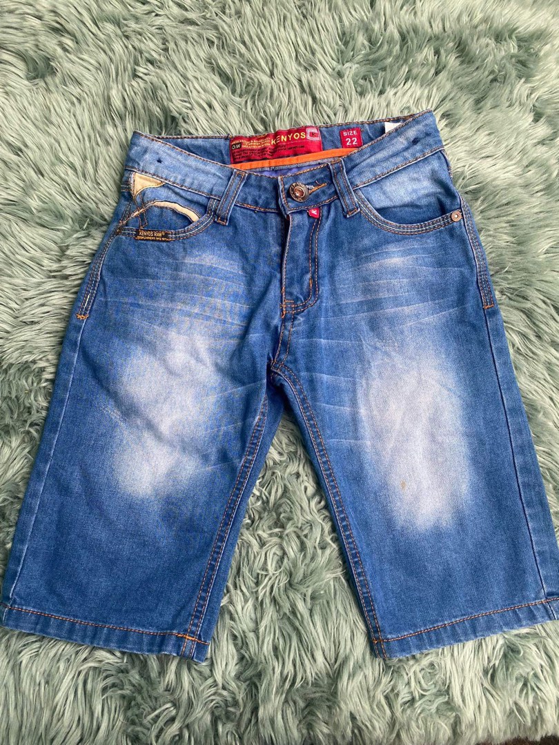 Maong short for kid, Babies & Kids, Babies & Kids Fashion on Carousell
