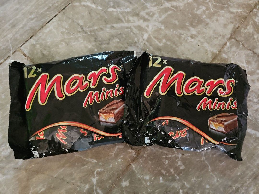 Mars minis chocolates, Food & Drinks, Packaged & Instant Food on Carousell