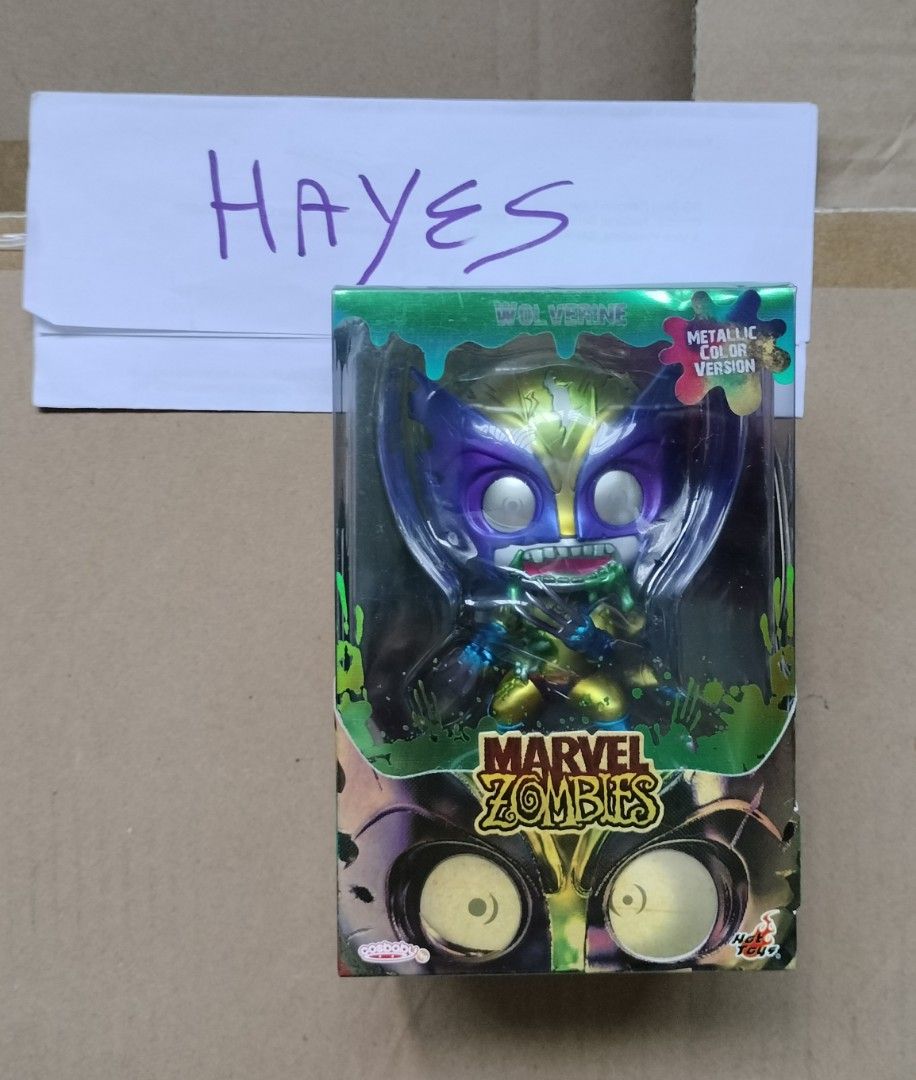 Marvel Zombies Wolverine RARE metallic color edition COSB838, Hobbies ...