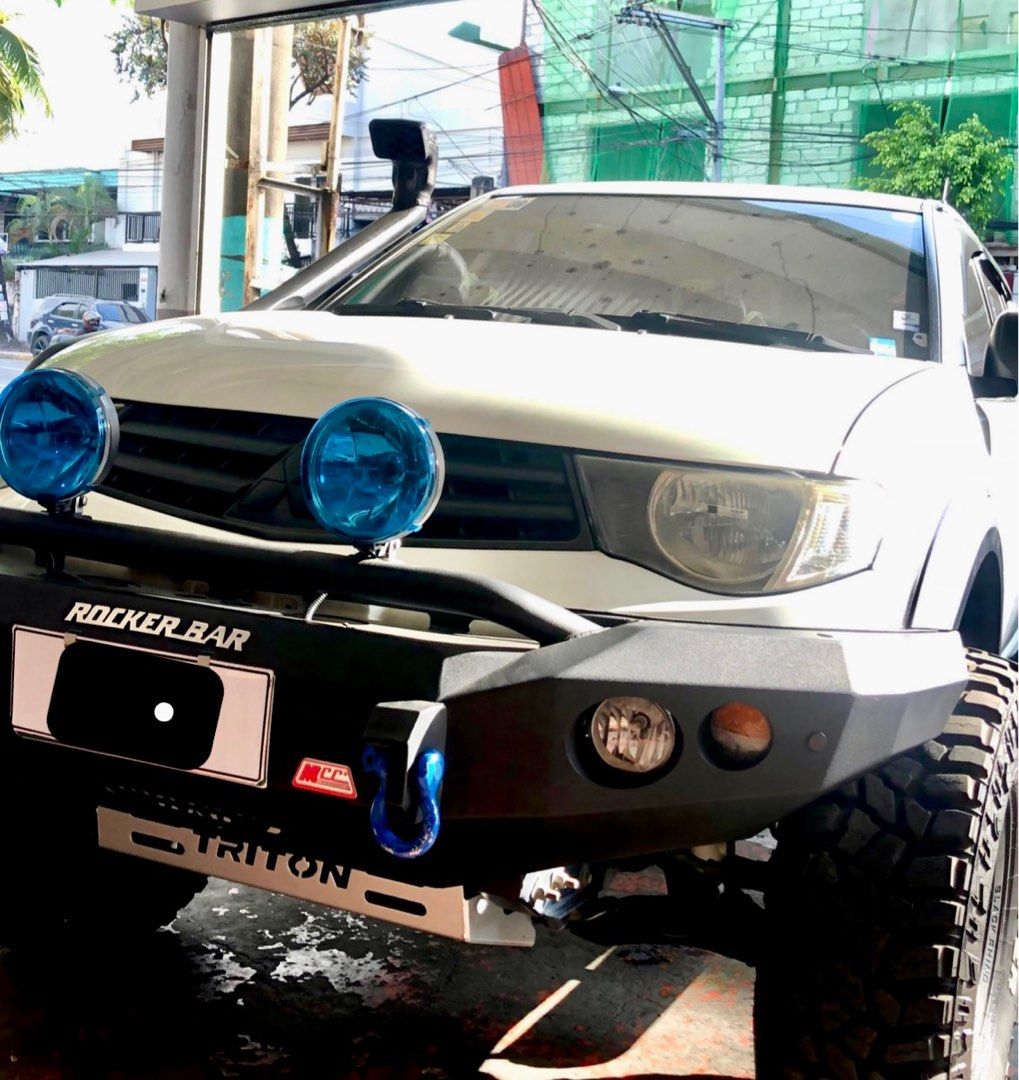 Mcc Steel Bumper With Driving Lights and Shackle Hook, Car Parts ...