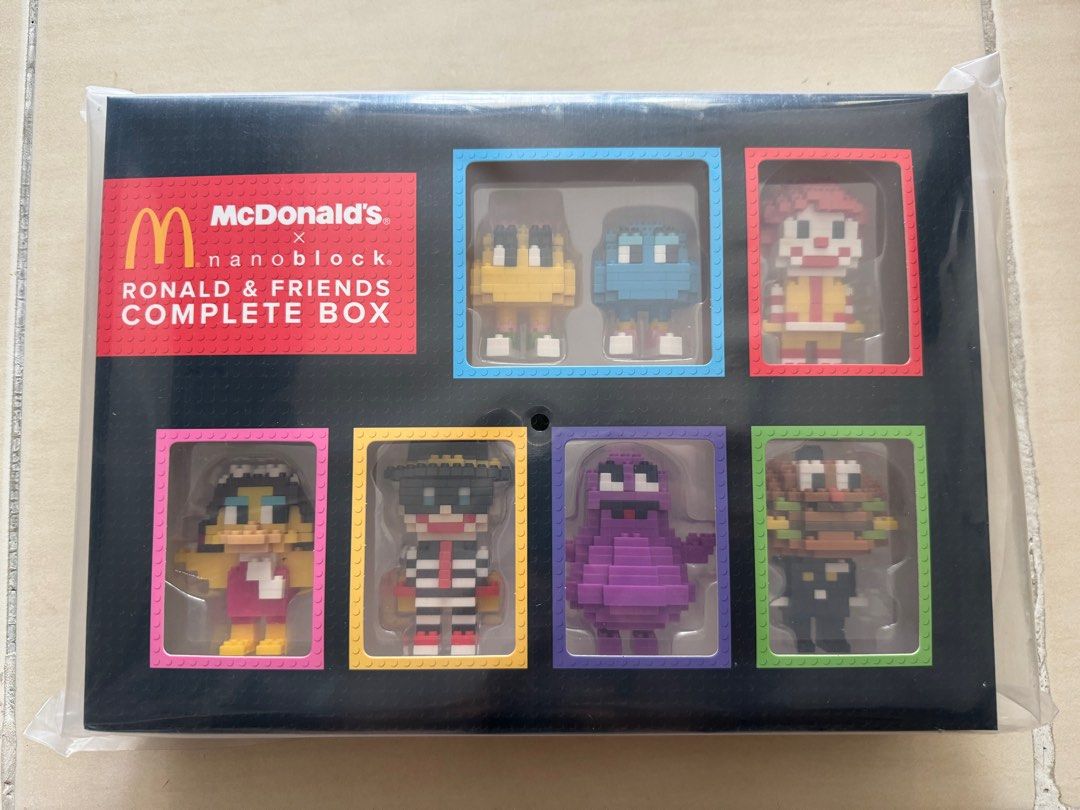 McDonald’s x nanoblock complete set, Hobbies & Toys, Toys & Games on Carousell