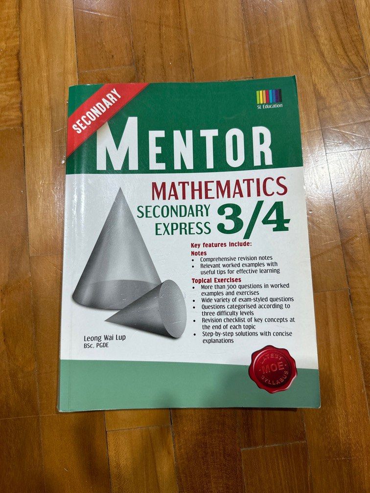 Mentor Mathematics Secondary 3-4 Assessment Book, Hobbies & Toys, Books ...