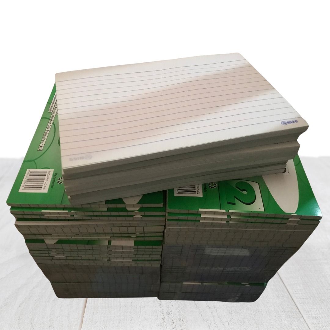 Mica Grade 2 Pad Paper 1 Bundle (10pads), Hobbies & Toys, Stationary ...