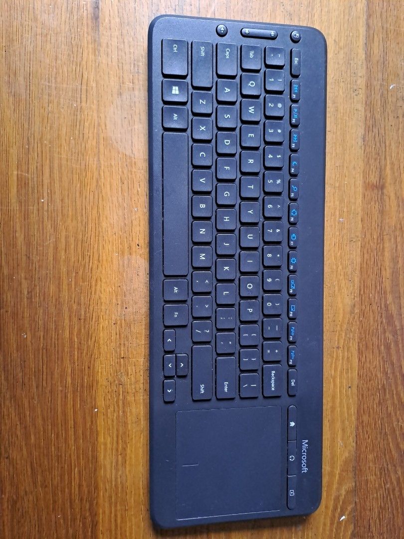 Microsoft wireless all in one keyboard, Computers & Tech, Parts ...
