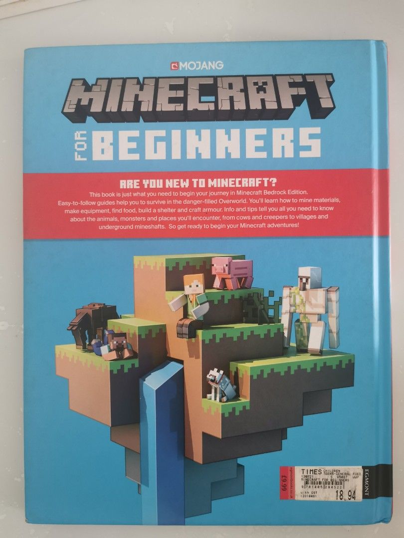 Minecraft for Beginners, Hobbies & Toys, Toys & Games on Carousell