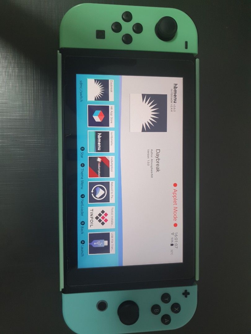 Modded Switch with 256 GB memory, Video Gaming, Video Game Consoles ...