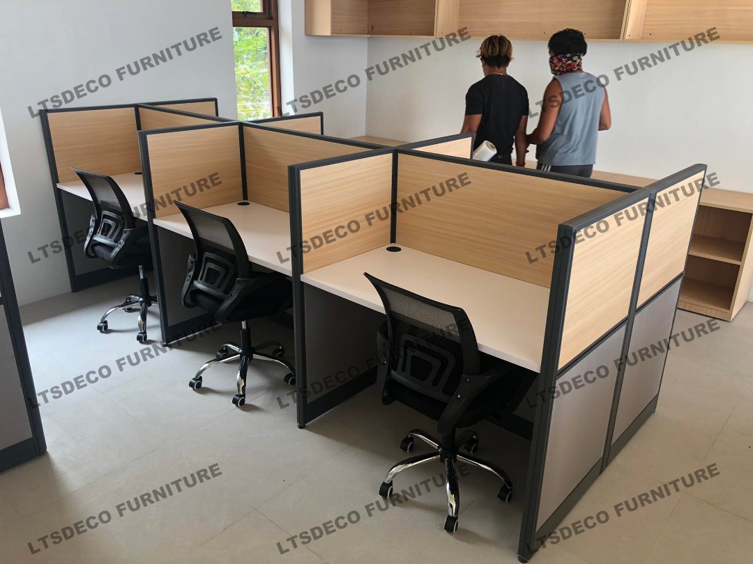 MODULAR PARTITION WORKSTATION OFFICE FURNITURE AND PARTITION, Furniture ...