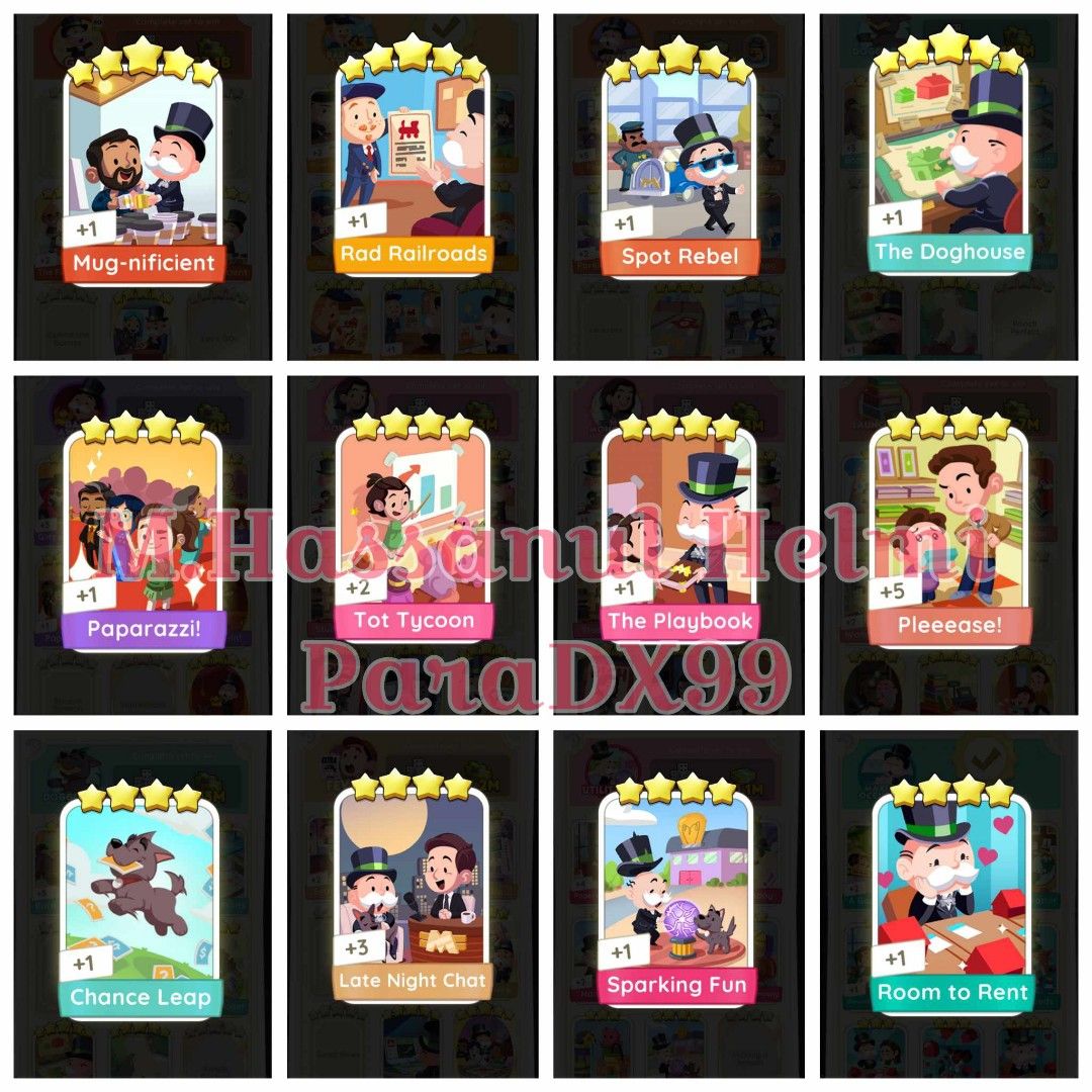 Monopoly go sticker, Video Gaming, Gaming Accessories, In-Game Products ...