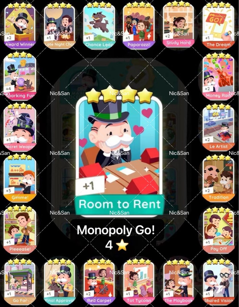 Monopoly Go Stickers, Video Gaming, Gaming Accessories, In-Game ...