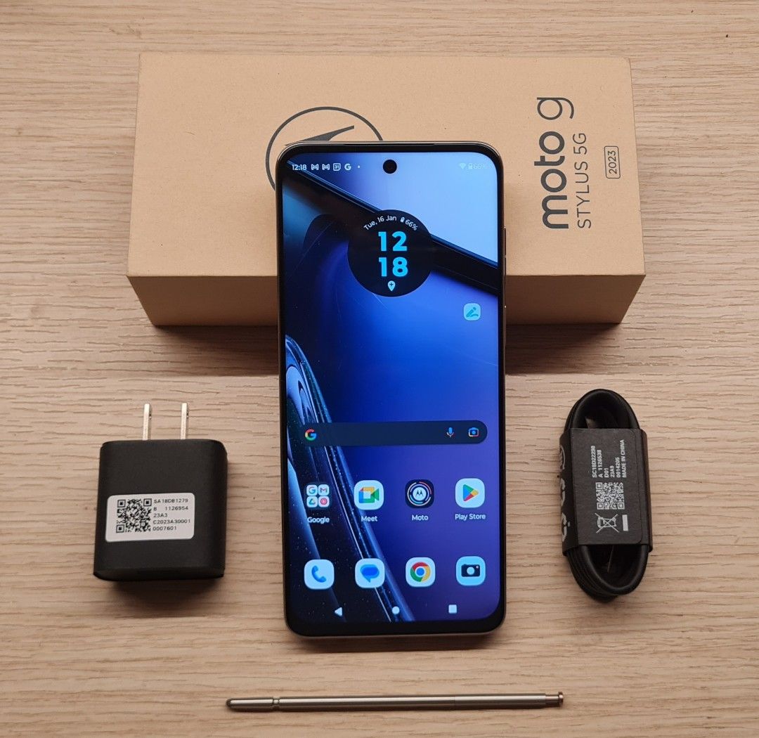 Motorola Moto G Stylus 5G 2023 Rose Gold Latest Model 6GB/256GB Global ...