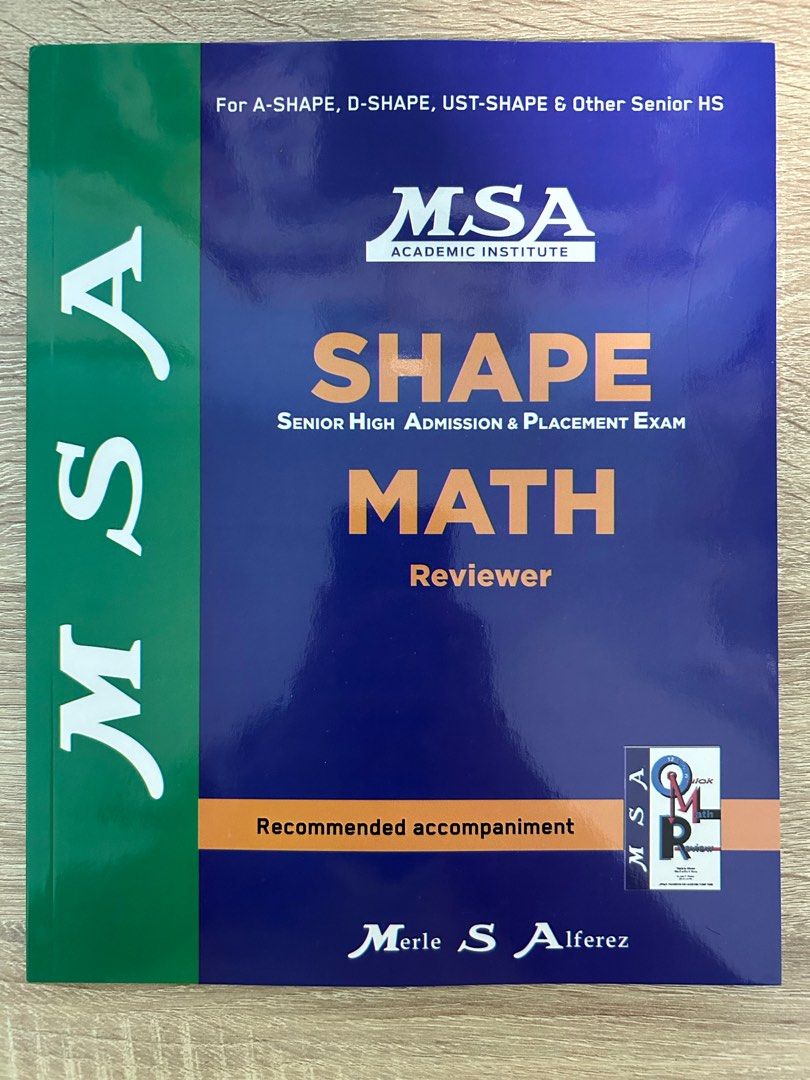 MSA Senior Highschool Admission Placement Exam (SHS D-SHAPE, A-SHAPE ...