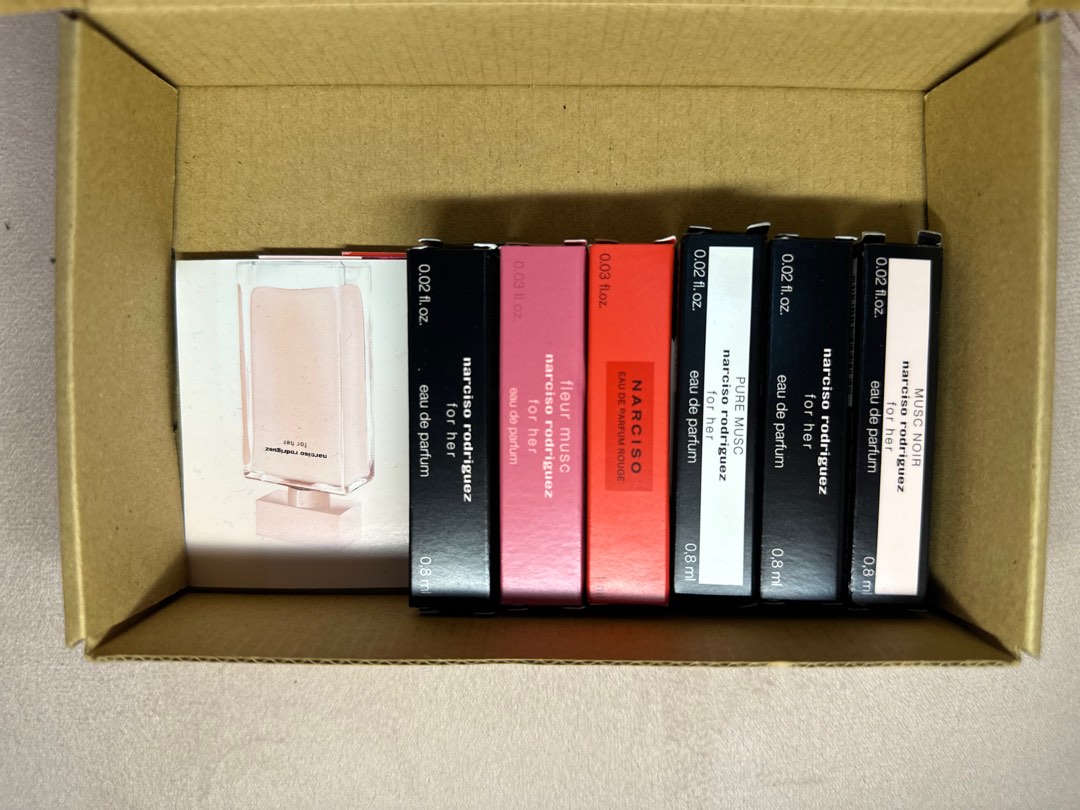 Narciso Rodriguez 0.8ml Perfume Samples, Beauty & Personal Care ...