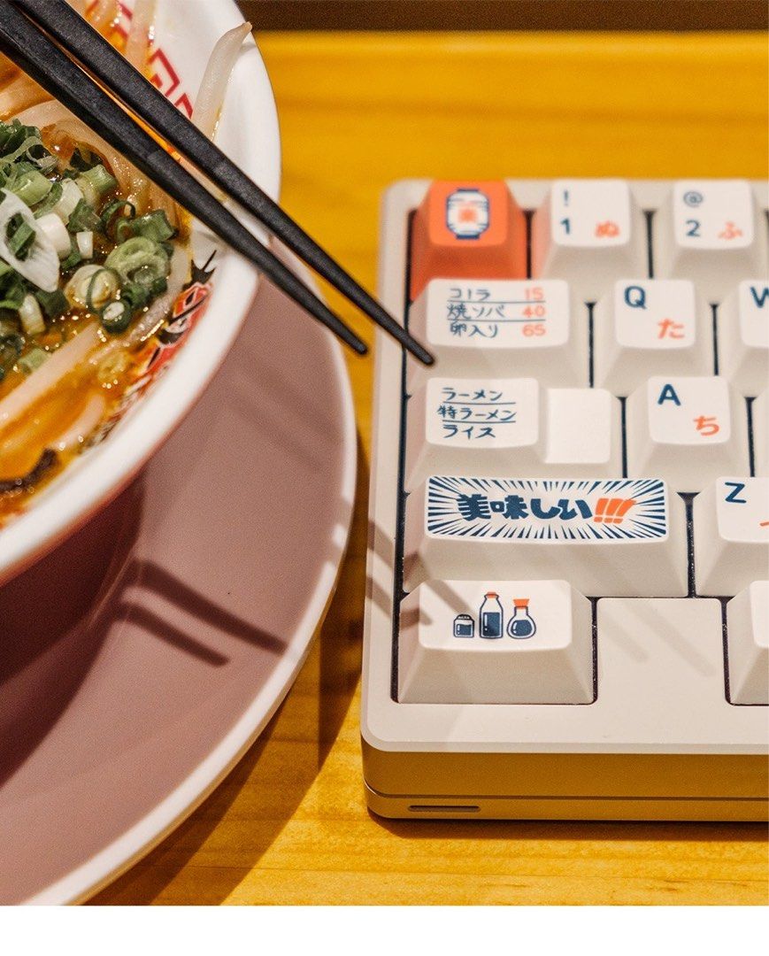 PO Naruto Ichiraku ramen inspired keycaps by FBB, Computers & Tech ...