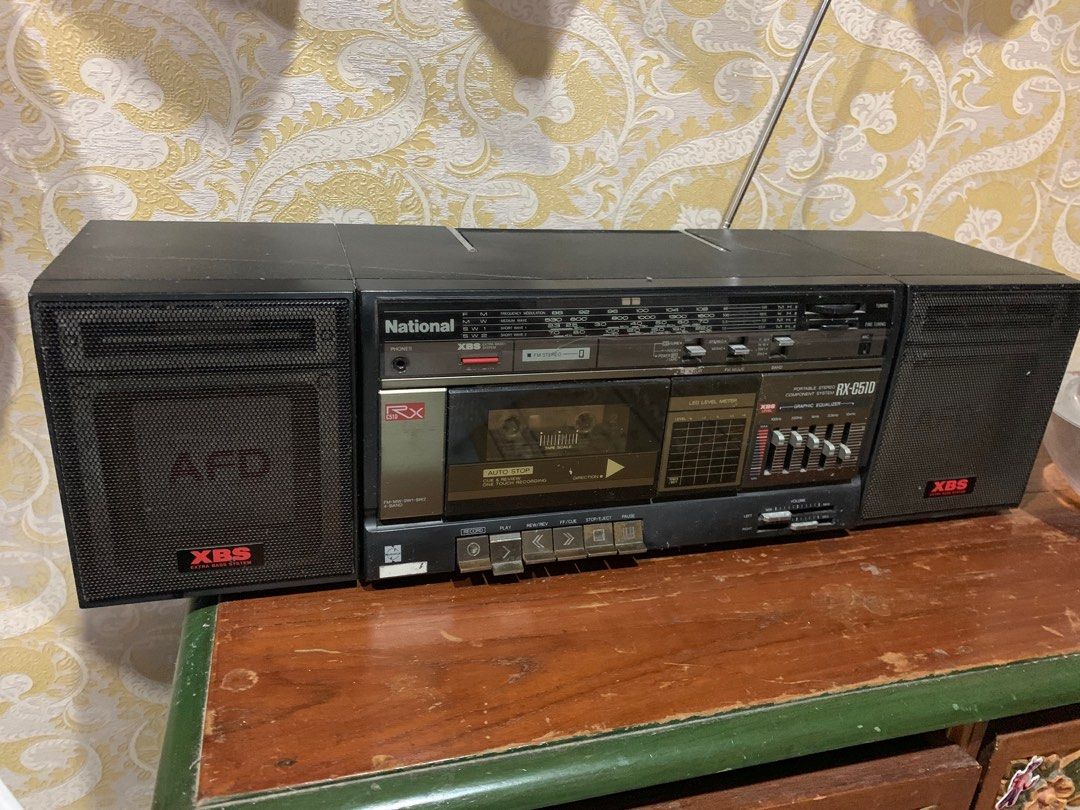 National AFD RX-C51D radio, Audio, Portable Music Players on Carousell