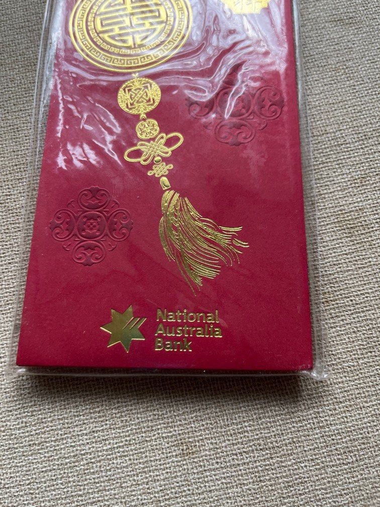 National Australia Bank Ang Bao, Hobbies & Toys, Stationery & Craft ...
