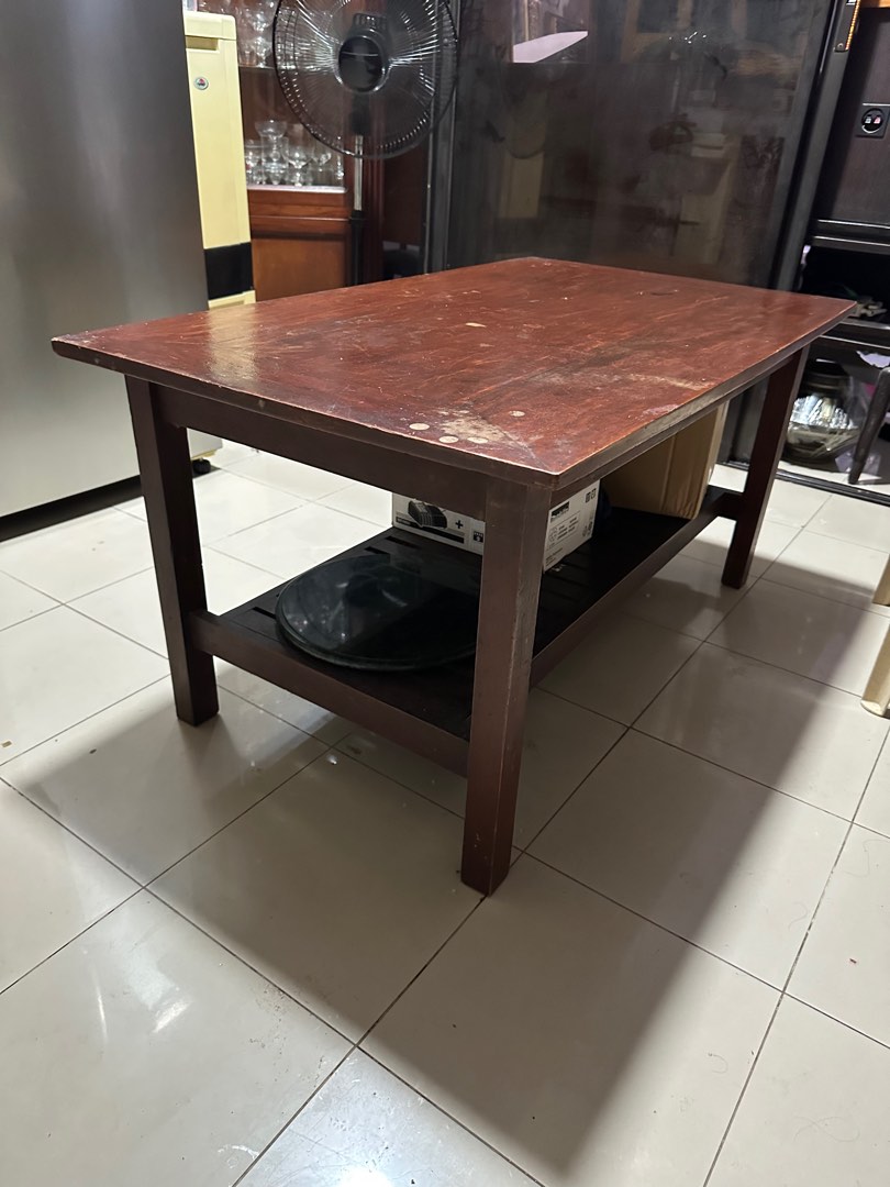 Narra center table, Furniture & Home Living, Furniture, Tables & Sets ...