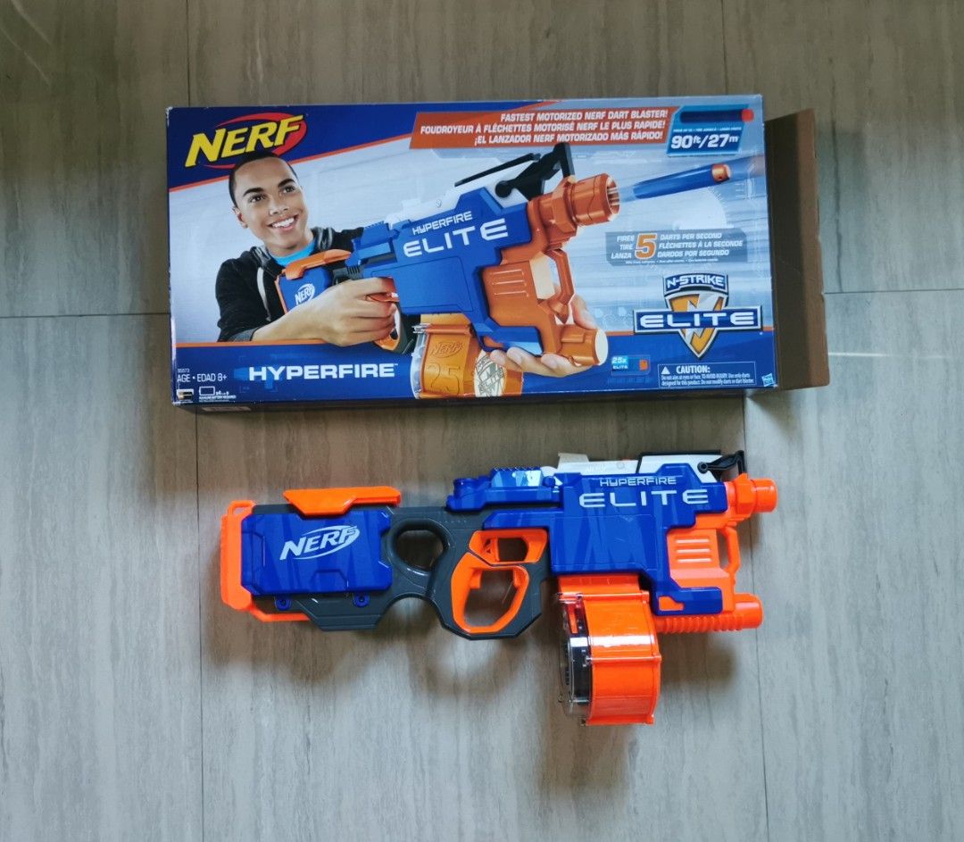 nerf hyperfire elite not working