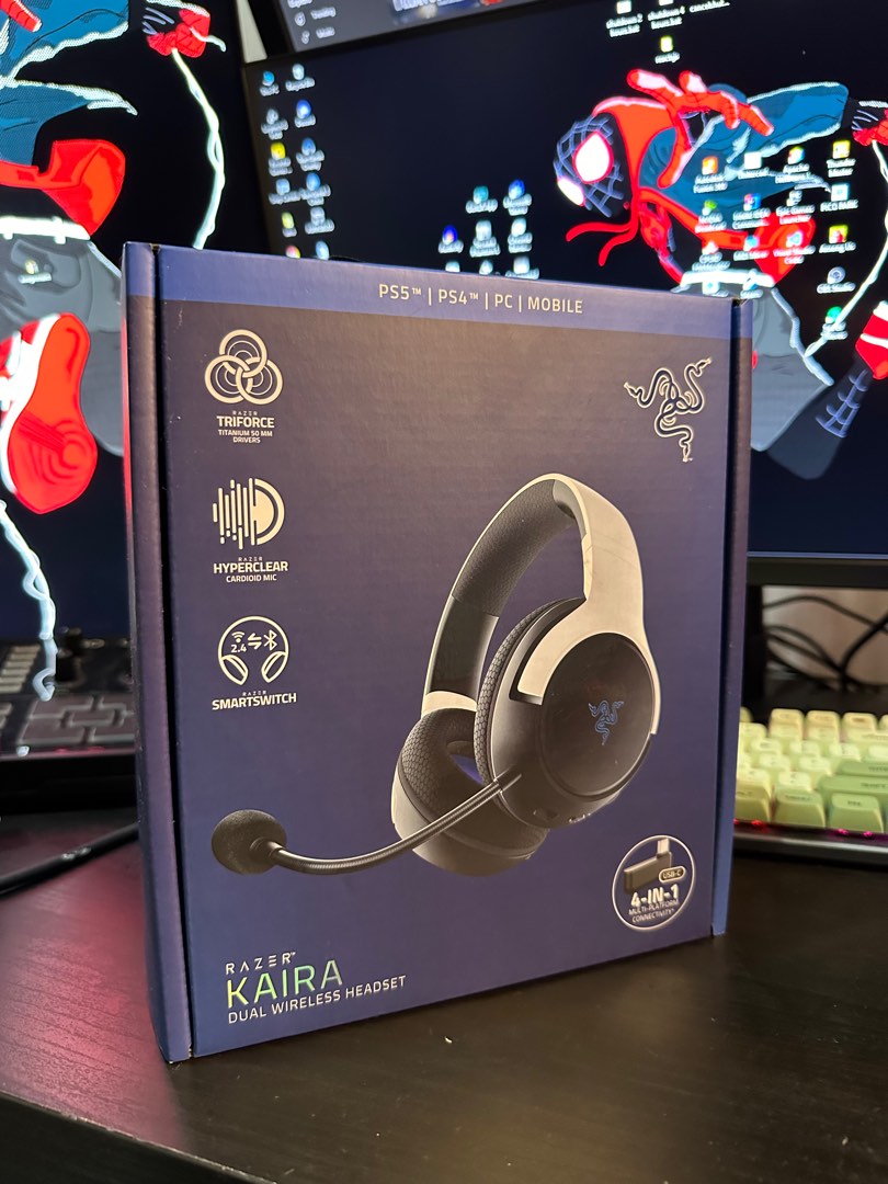 [NEW] RAZER KAIRA WIRELESS GAMING HEADSET, Computers & Tech, Parts ...