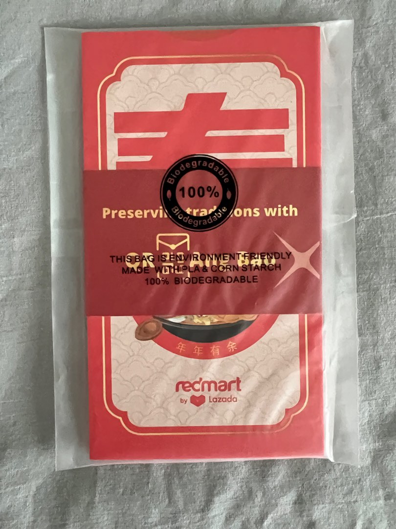 [New] Redmart and Uniqlo red packets / Ang Bao , Hobbies & Toys ...