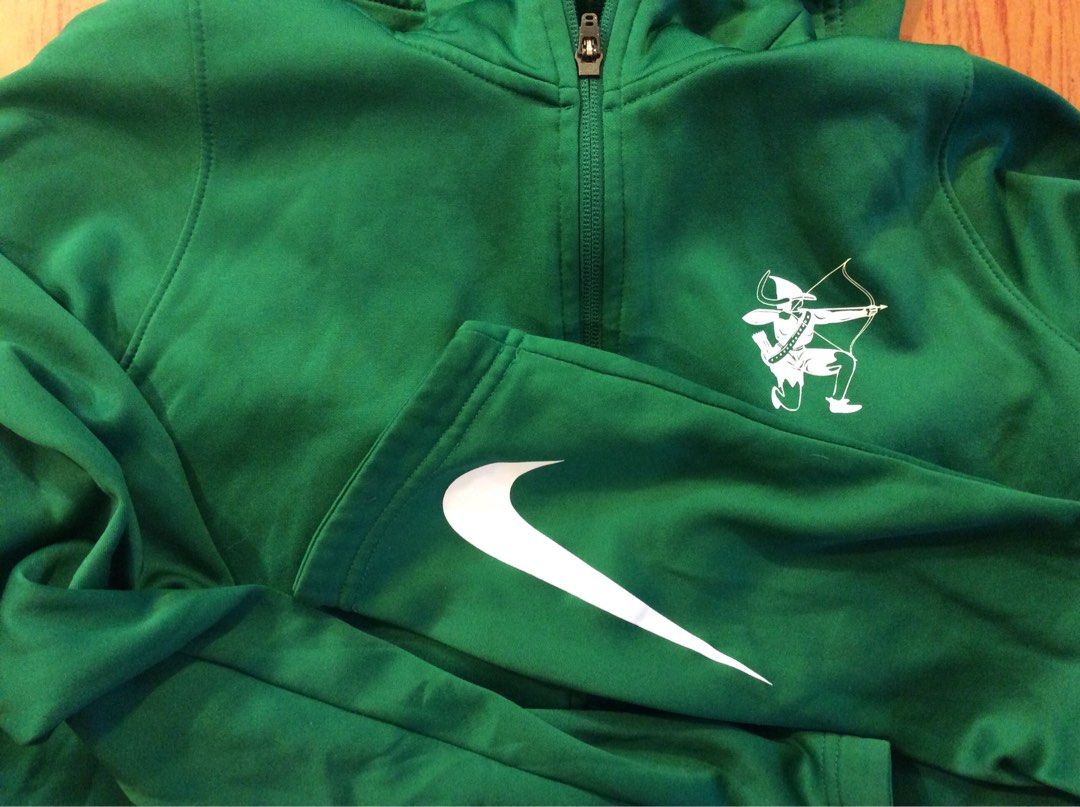 Nike 2017 DLSU La Salle Green Archers Hoodie Jacket, Men's Fashion ...
