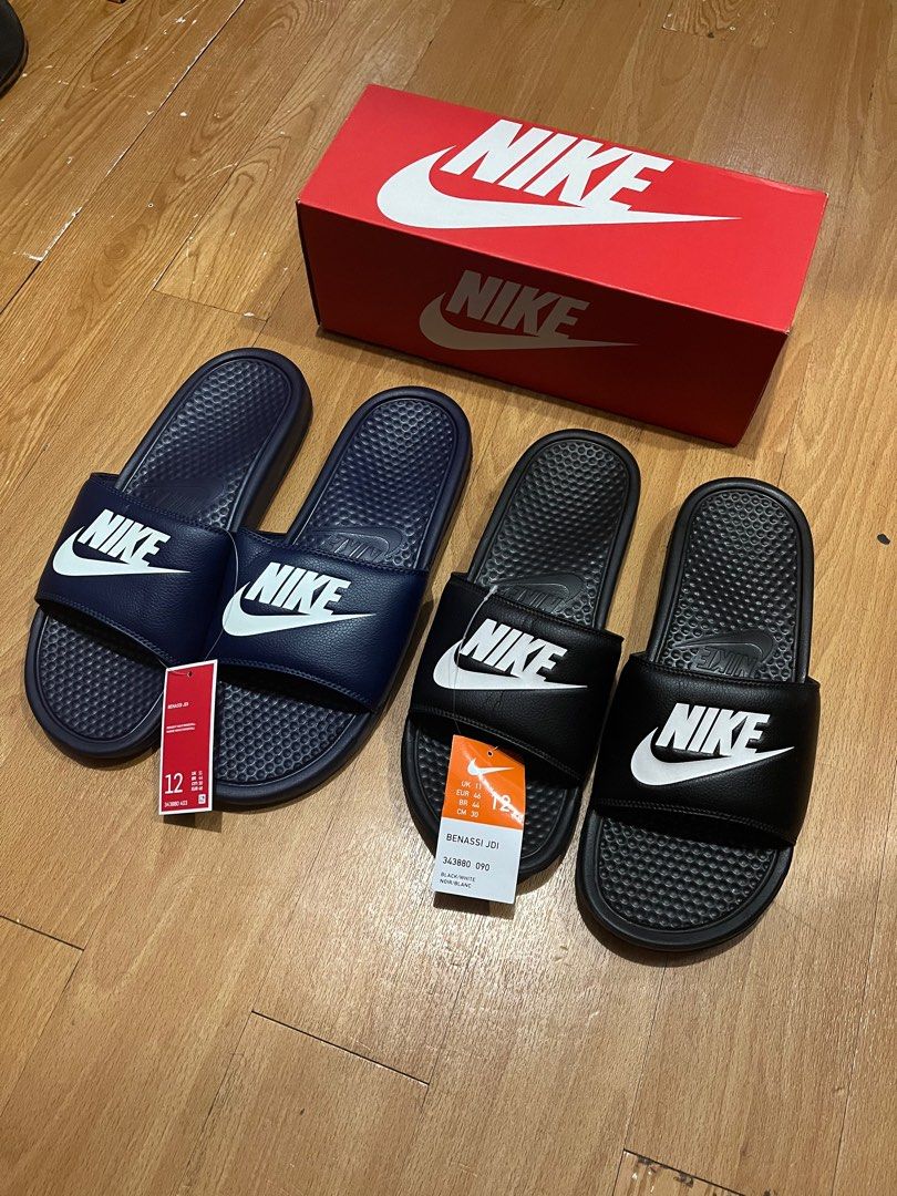 Nike Benassi Slides, Men's Fashion, Footwear, Slippers & Slides on ...