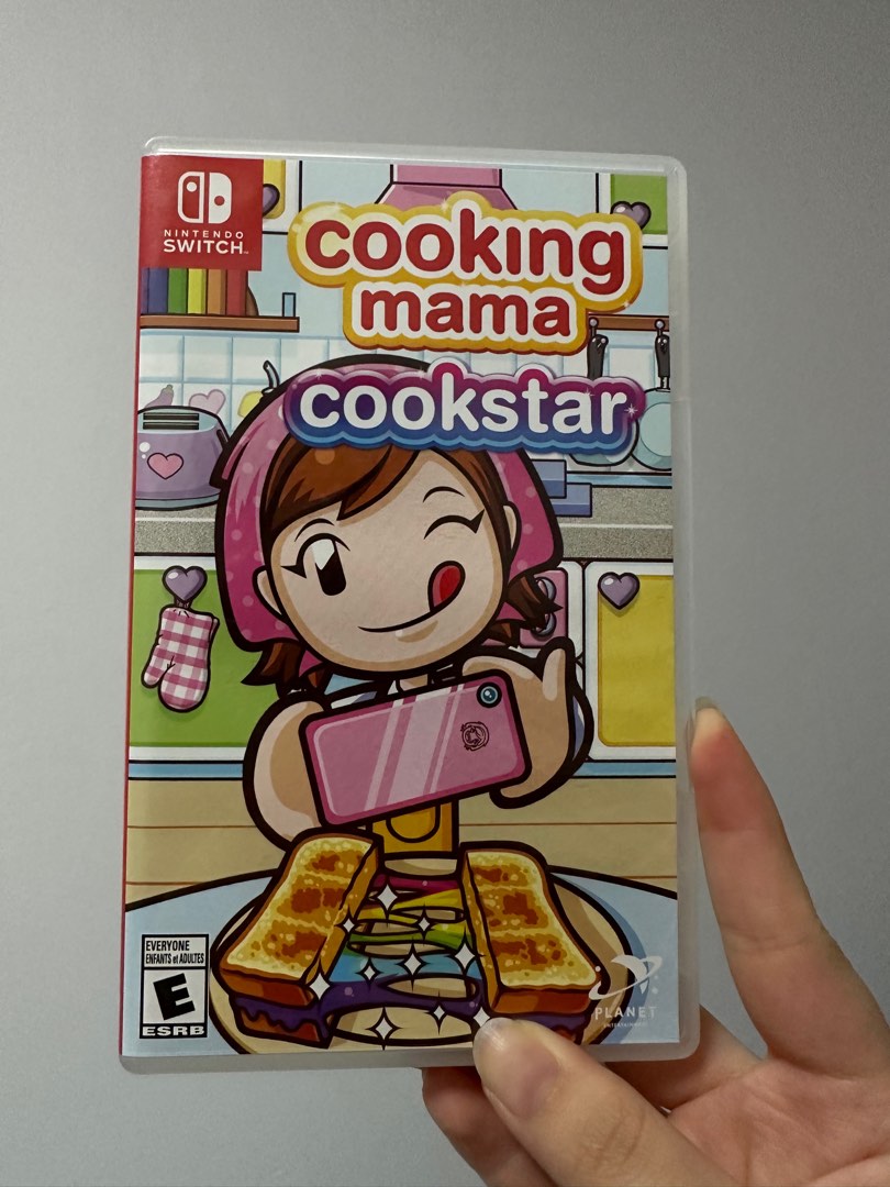 Nintendo Switch Game Cooking Mama Cookstar, Video Gaming, Video Games ...