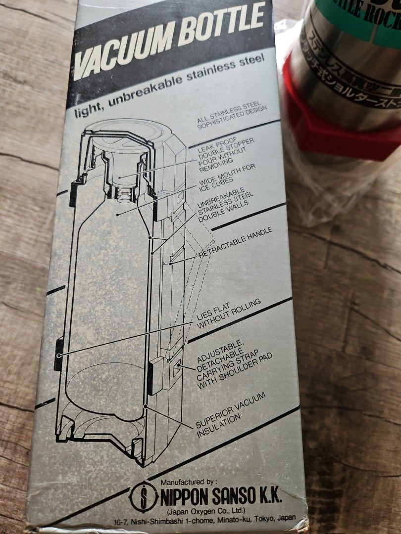 Nissan Vacuum Bottle Flask HGH-2200 Picnic Flask Camping Flask ...