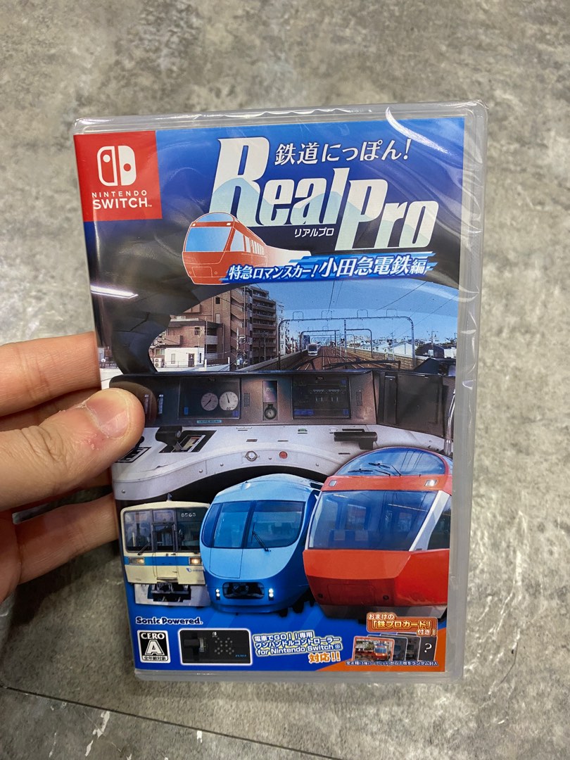 全新日文版NS 鐵道日本；RealPro 特急浪漫 小田急電鐵篇, 電子遊戲, 電子遊戲, Nintendo 任天堂 - Carousell