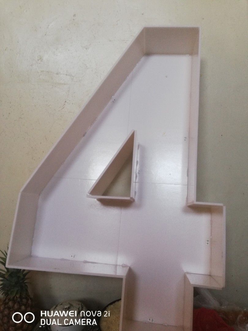 Number Standee 4 for party, Babies & Kids, Going Out, Other Babies ...