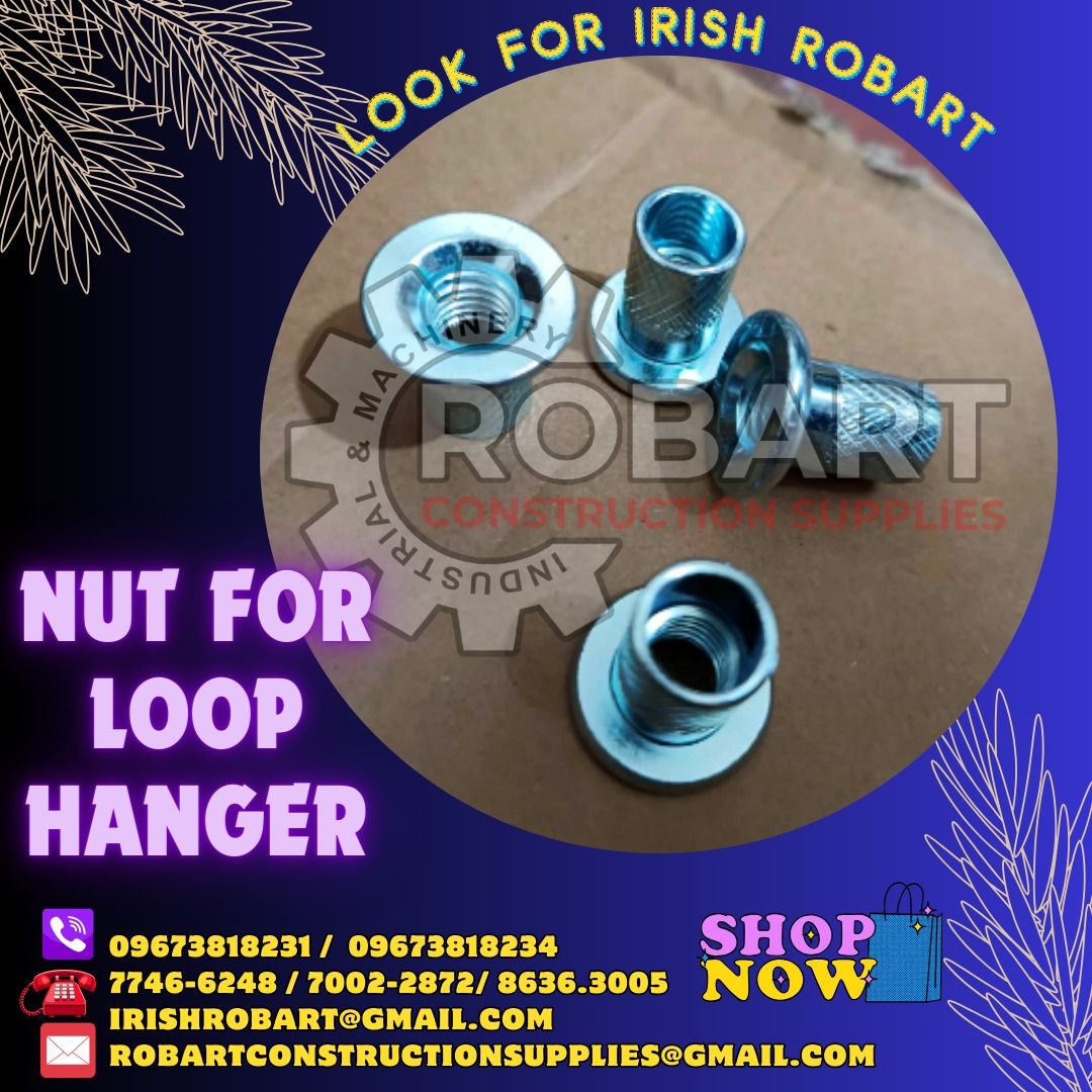 Nut for Loop Hanger, Commercial & Industrial, Construction Tools ...