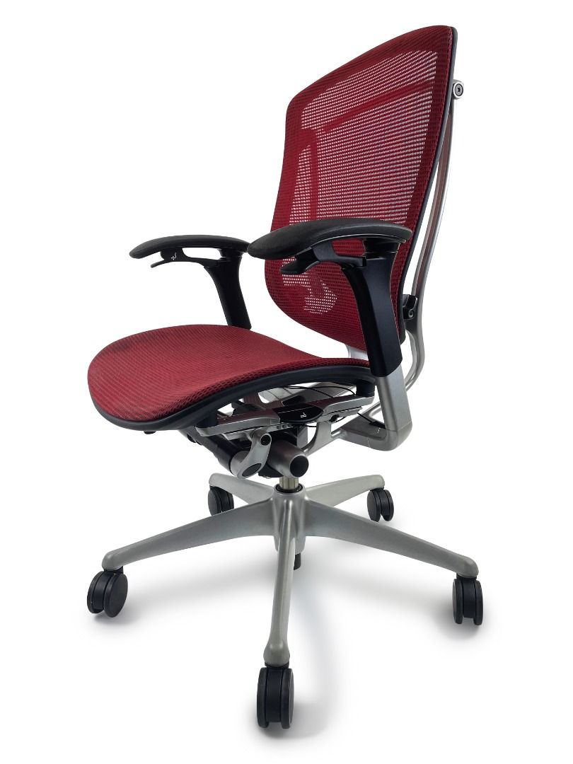Okamura Contessa II 2 Ergonomic Office Mesh Chair High back Executive ...