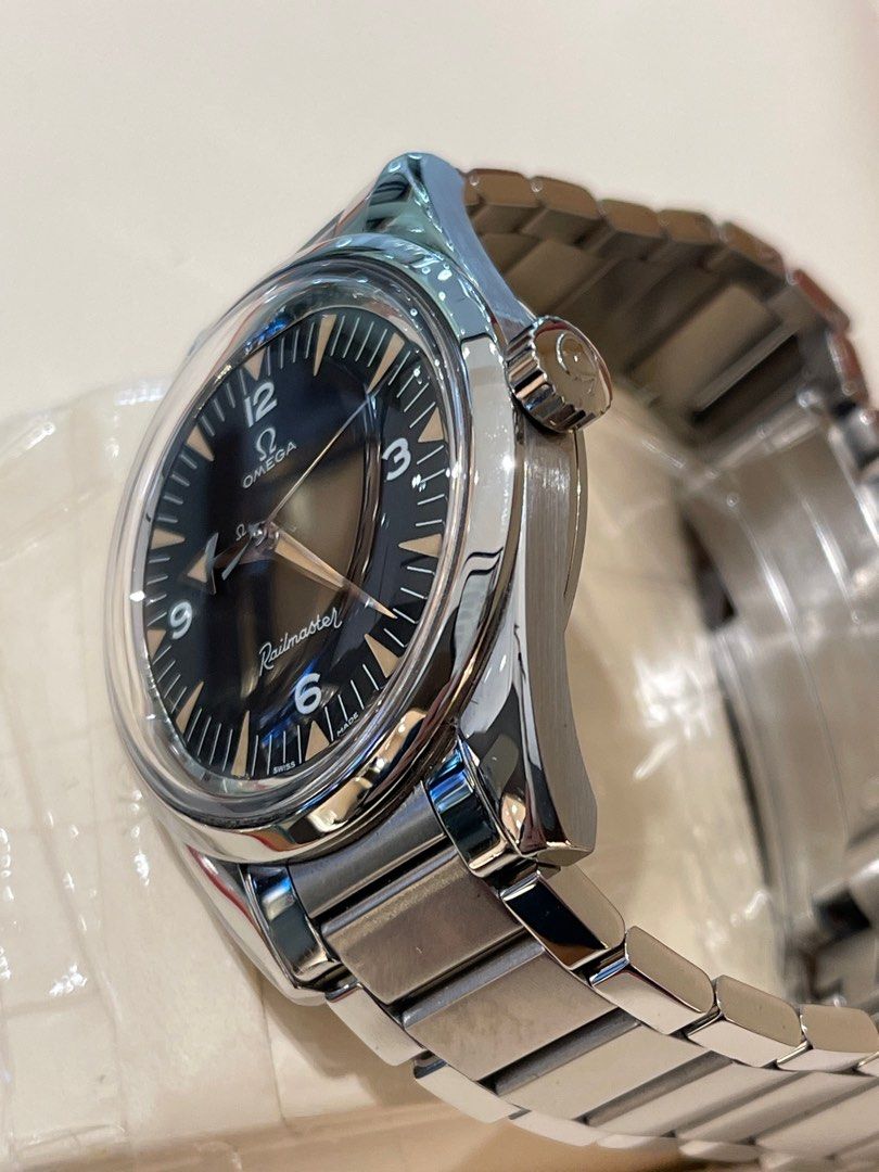 OMEGA RAILMASTER 1957 TRILOGY 38 MM 220.10.38.20.01.002, Luxury ...