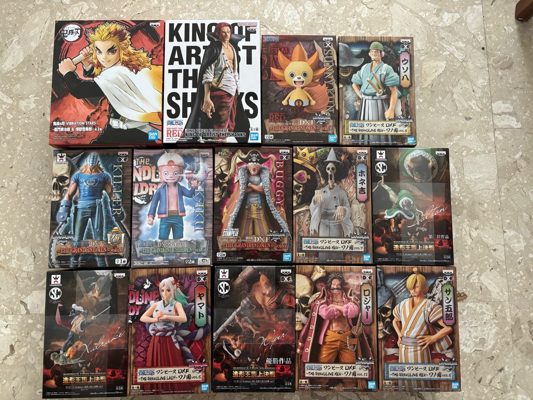 One piece demon slayer random figures, Hobbies & Toys, Toys & Games on ...