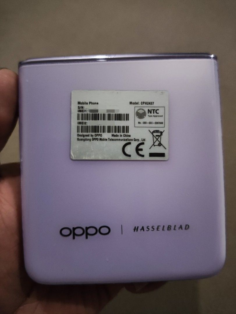 OPPO Find N2 Flip (CPH2437), Mobile Phones & Gadgets, Mobile Phones ...