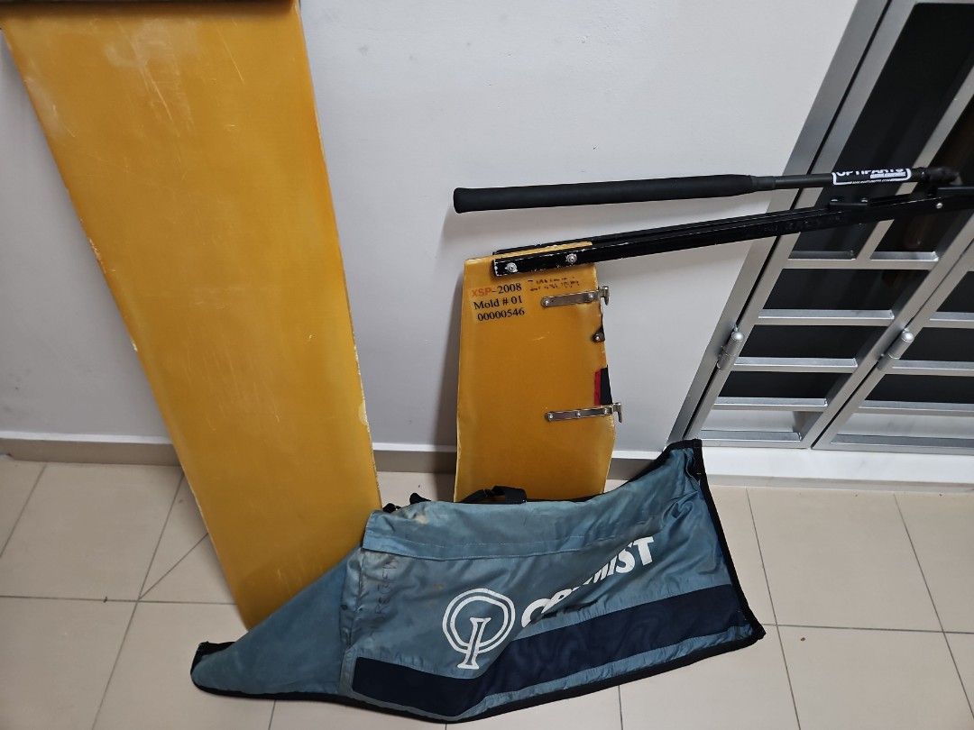 Optimist Daggerboard, Tiller, and other Accessories, Sports Equipment ...