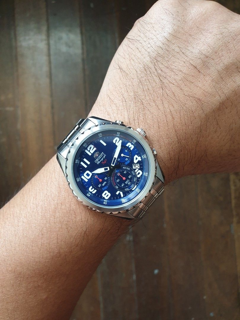 Orient SP chronograph, Men's Fashion, Watches & Accessories, Watches on ...