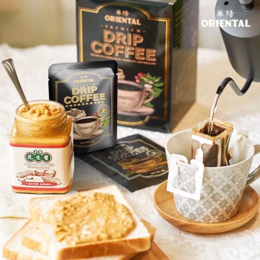 Oriental kopi traditional kaya spread peanut butter bread spread ...