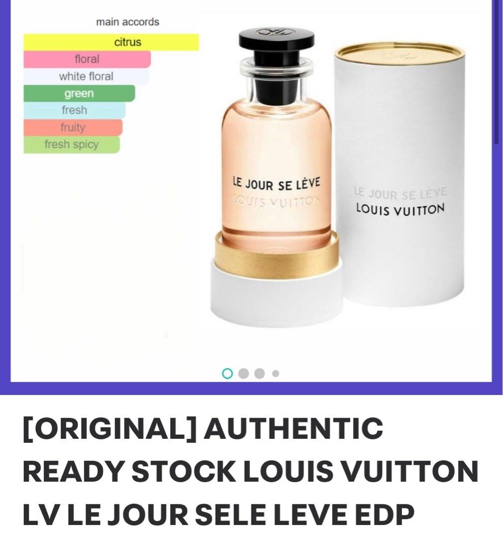 Original LV Le Jour Sele Leve EDP 100ml, Beauty & Personal Care ...