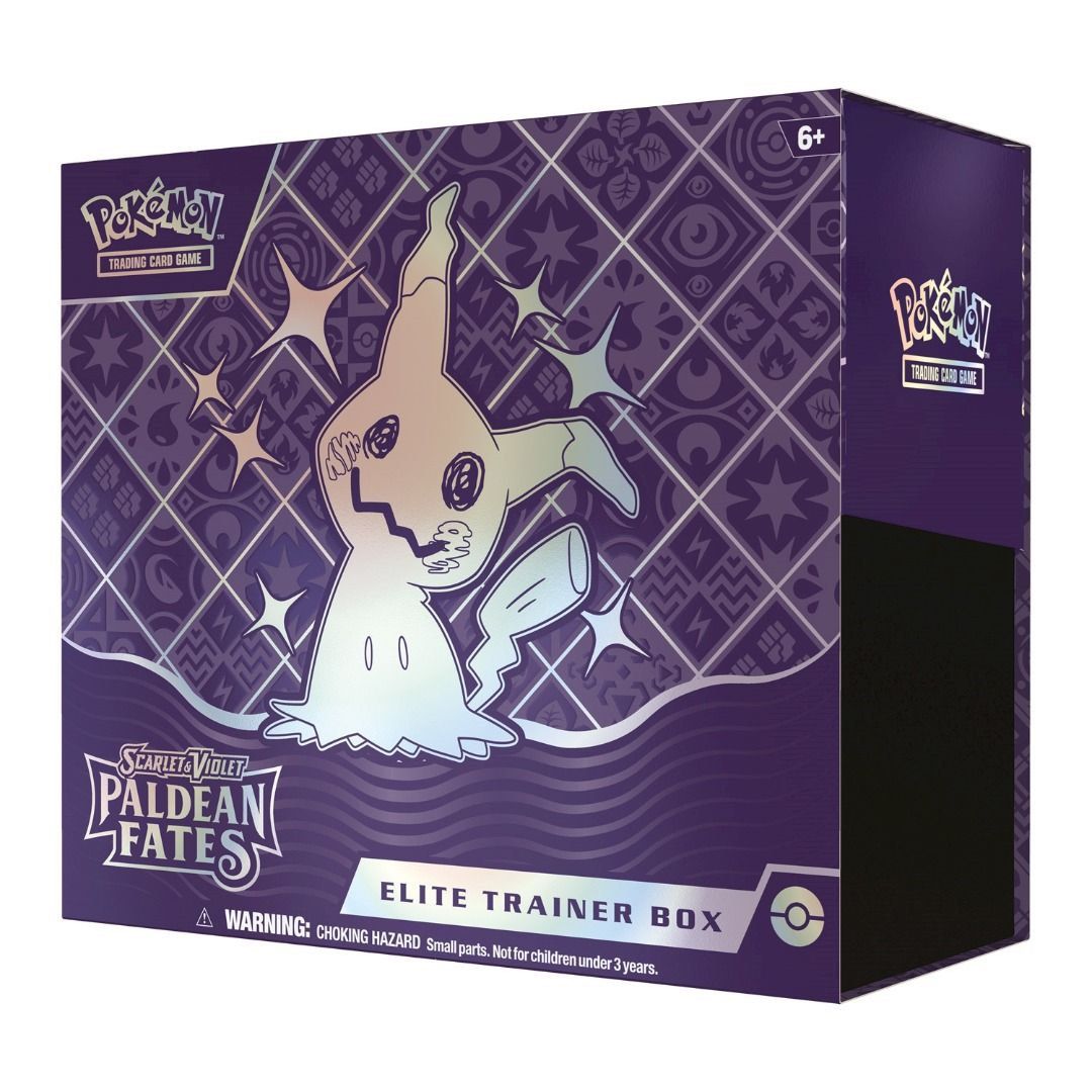 Paldean fates Elite Trainer Box, Hobbies & Toys, Toys & Games on Carousell