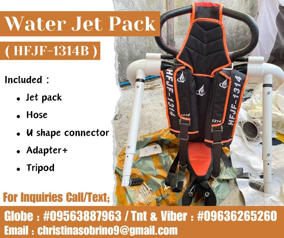 Personal Water Jet Pack HFJF-1314B, Everything Else, Others on Carousell