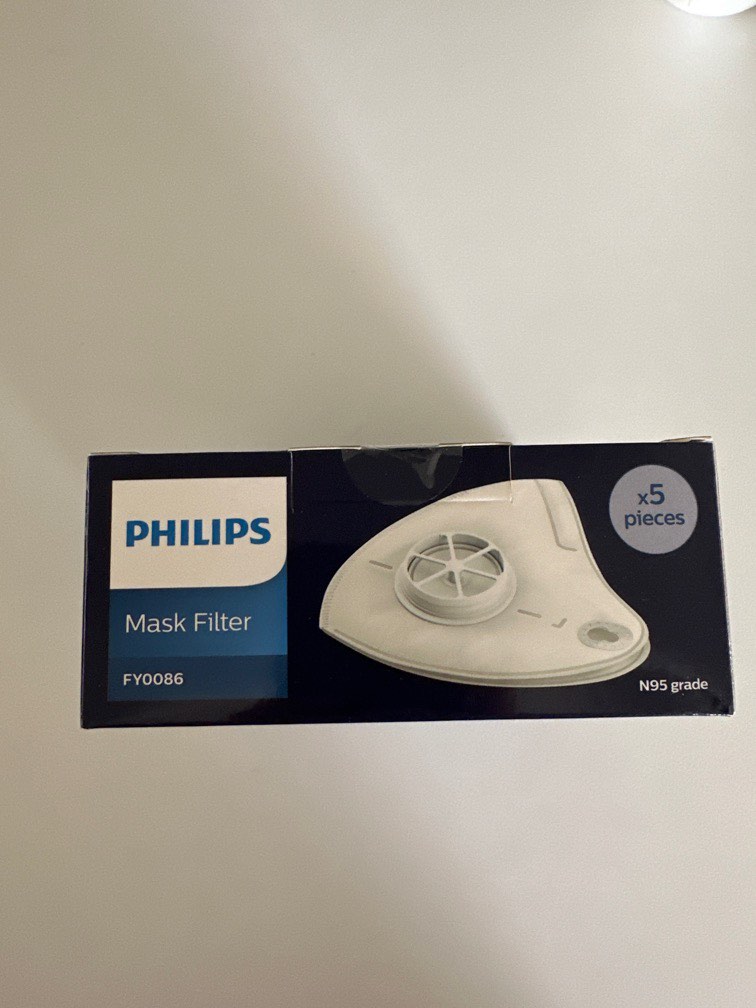 Philips face mask filter, Health & Nutrition, Face Masks & Face Shields ...