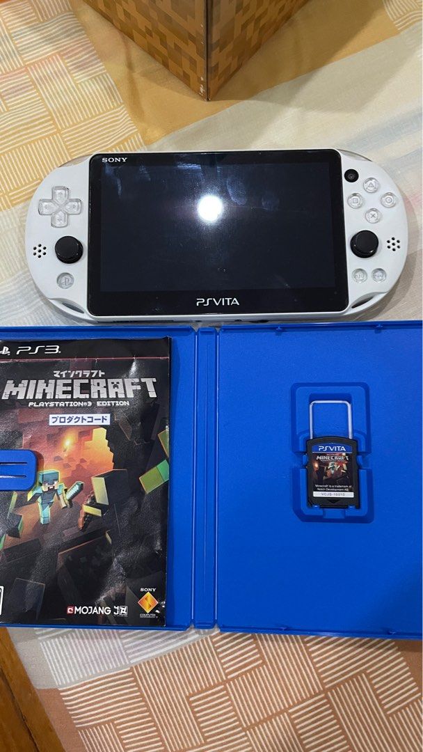 PlayStation Vita (PS Vita) 2000 Minecraft Limited Edition, Video Gaming ...