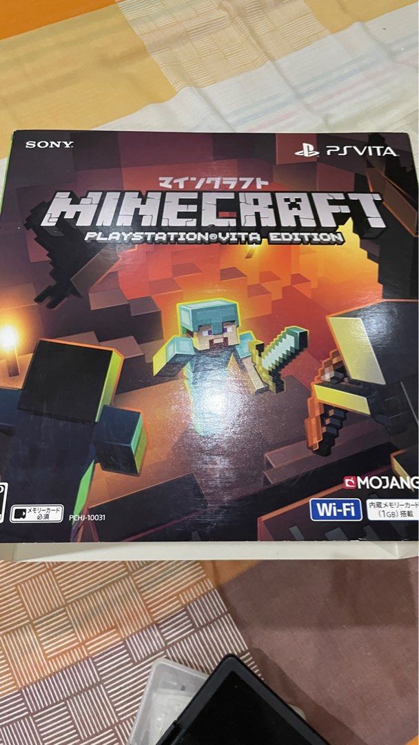 PlayStation Vita (PS Vita) 2000 Minecraft Limited Edition, Video Gaming ...