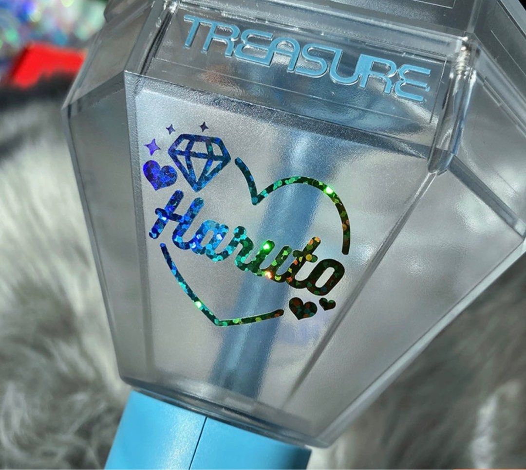 PO WTS Treasure lightstick stickers hyunsuk jihoon hoshi asahi haruto ...
