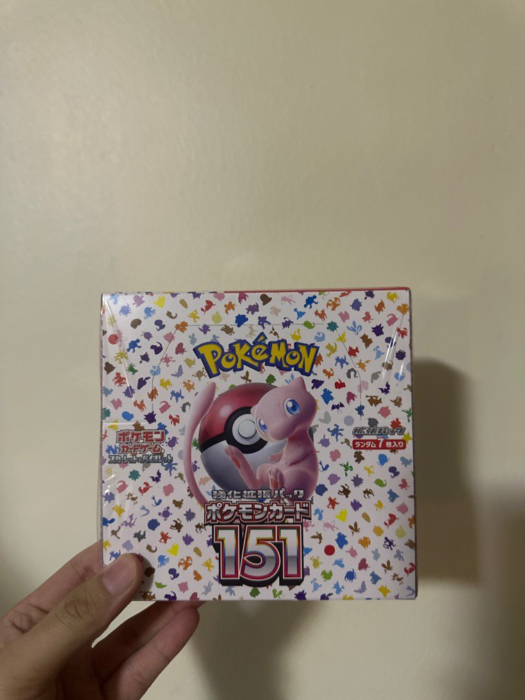 Pokemon 151 Booster Box Japanese Sealed, Hobbies & Toys, Toys & Games ...