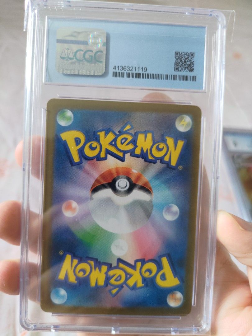 Pokemon CGC Universal Grade Cards Gem Mint/Mint Charizard and Eevee ...