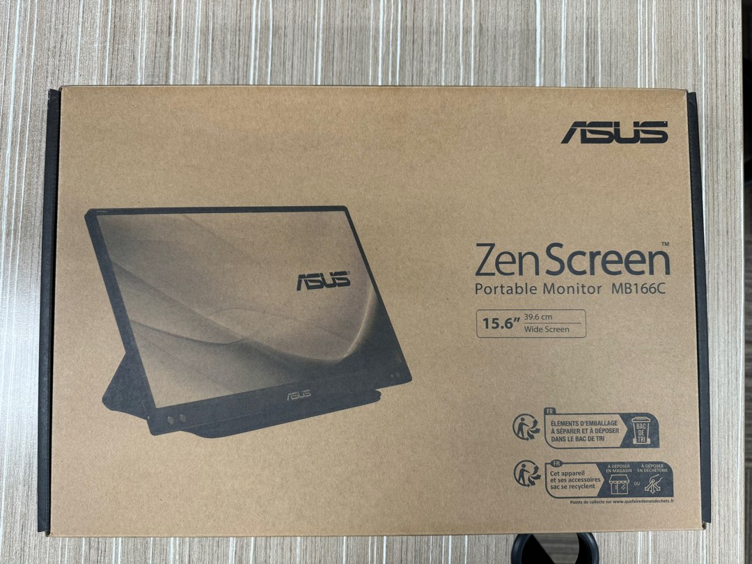 Zenscreen Portable Monitor, Computers & Tech, Parts & Accessories ...