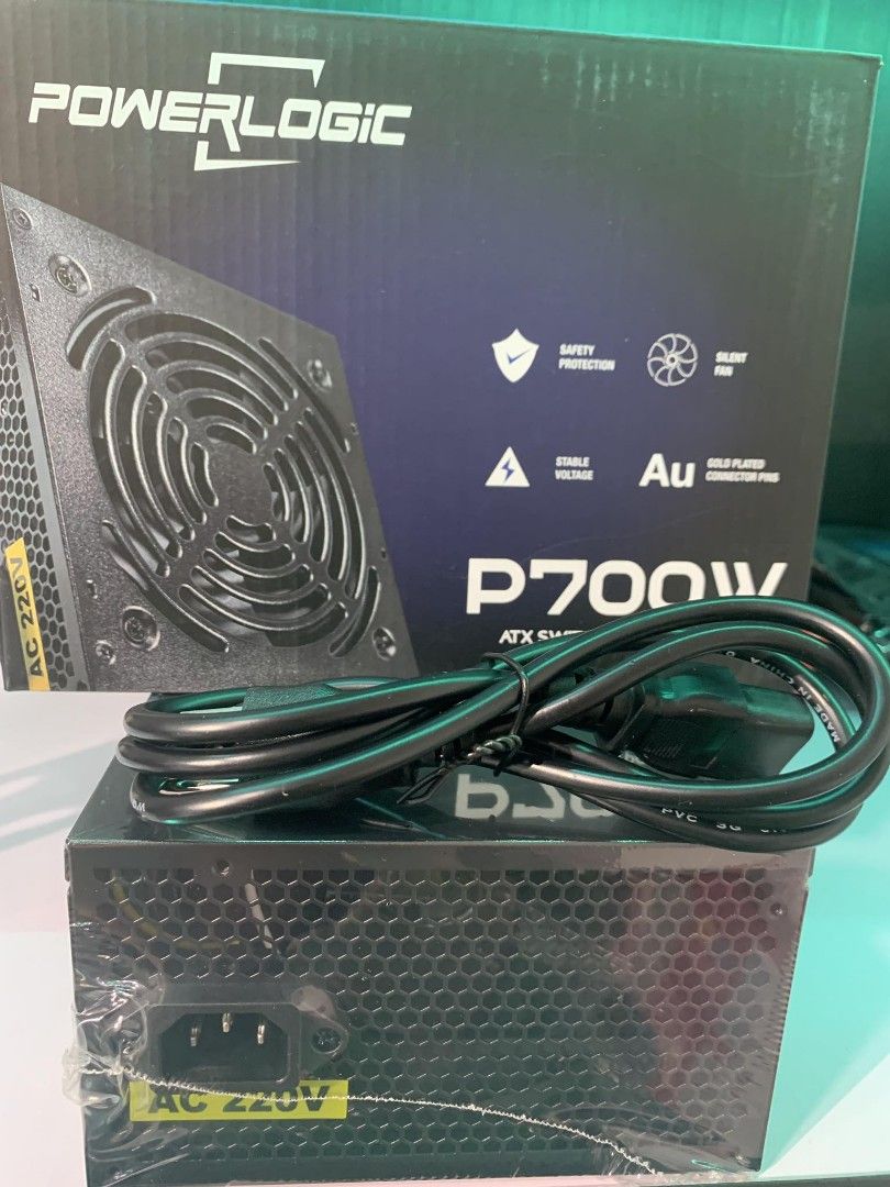 Powerlogic ATX-700w 20+4 Pin Switching Power Supply PSU, Computers ...